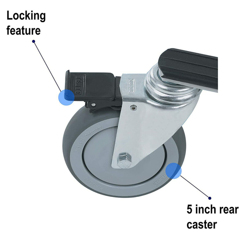5″ Locking Rear Caster – MP Source