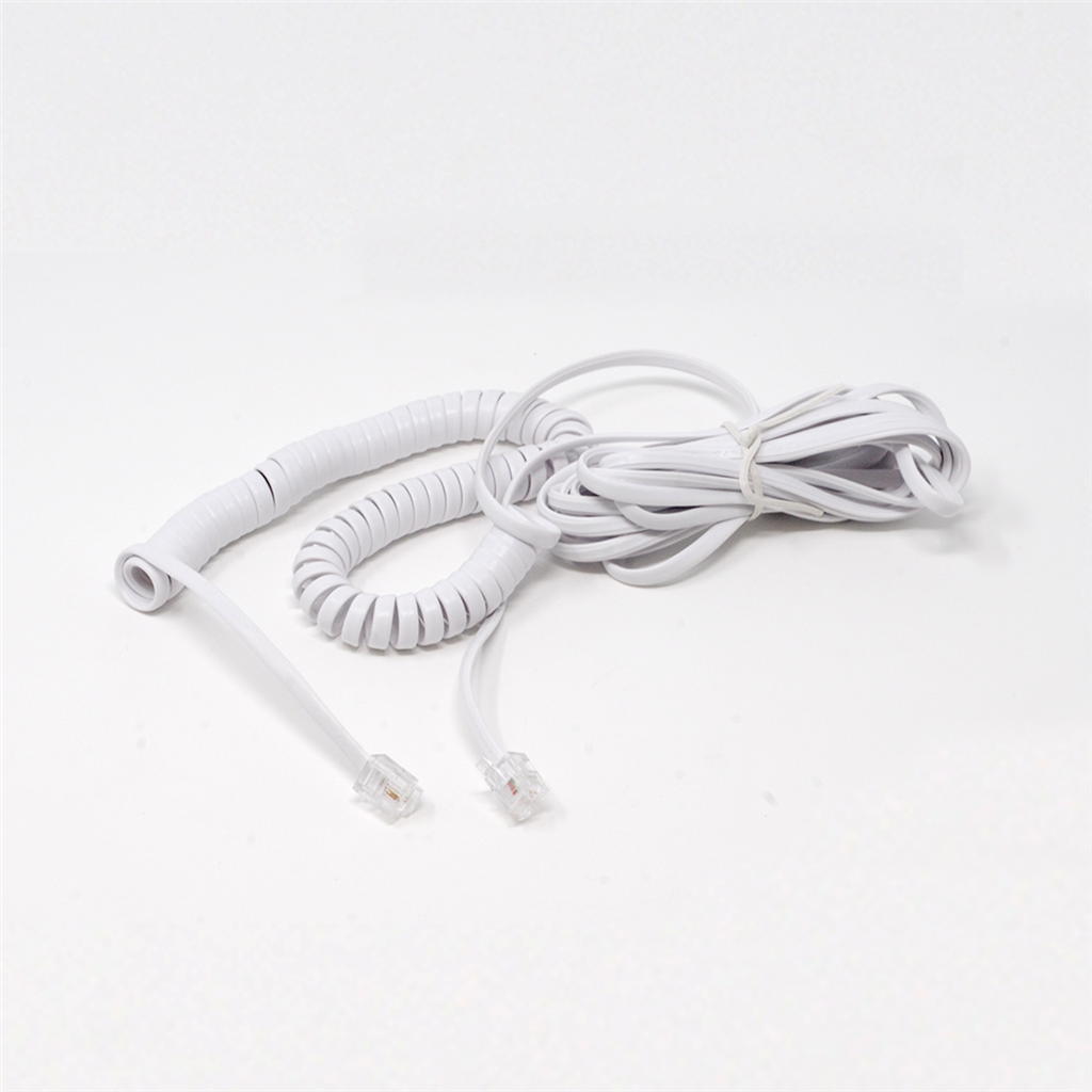 Coiled Phone Cord, 10/Pack – MP Source
