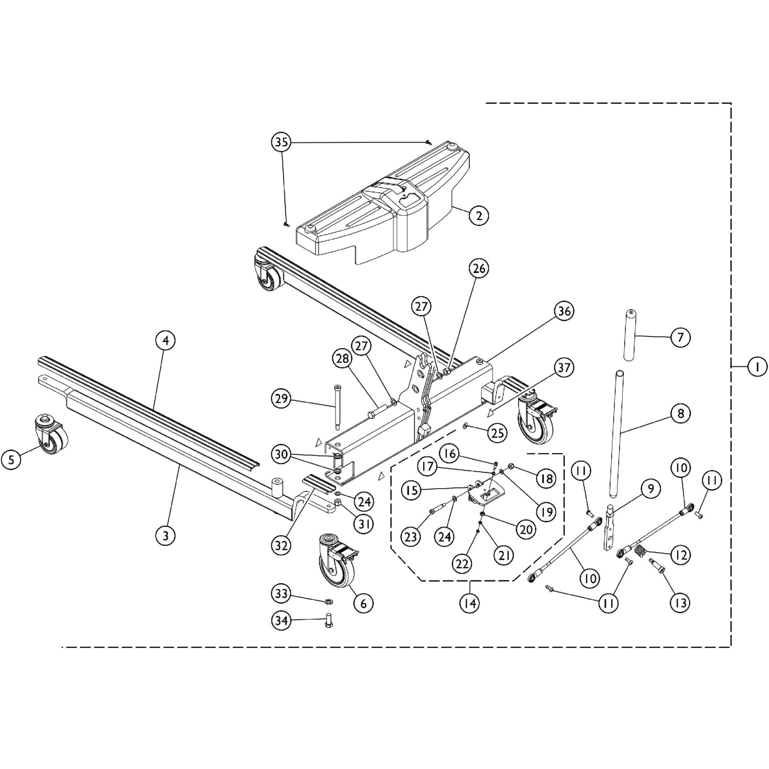 Reliant RPL450-1, RPL600-1 Base Kit – MP Source