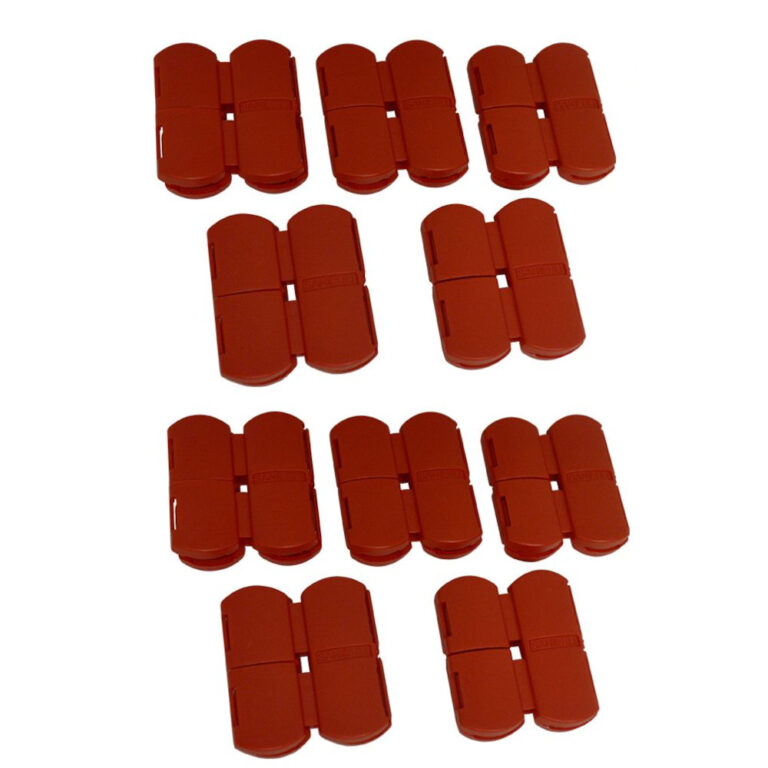 Nurse Call Clamshell Adapter, RED, 10/Pack – MP Source