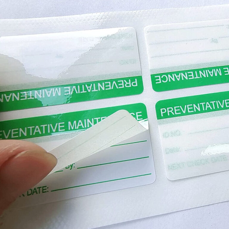 Preventative Maintenance Stickers, 180 Pcs – MP Source